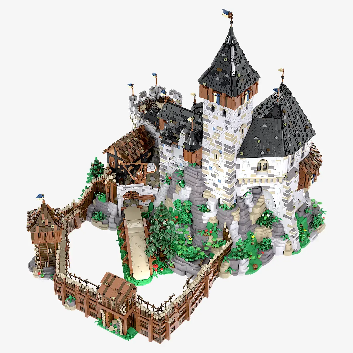 BlueBrixx Blaustein Castle: Mint Tower • Set 107505 • SetDB