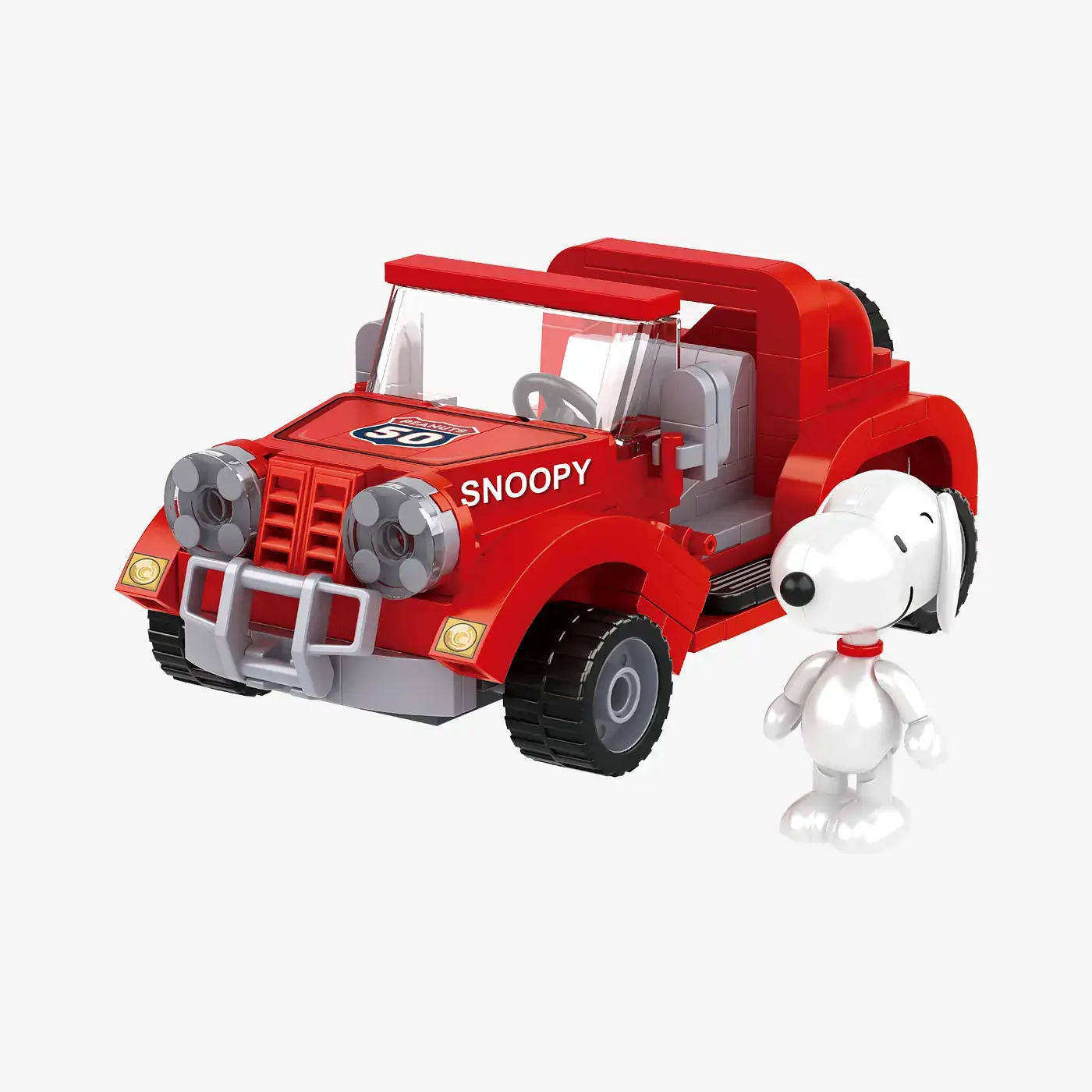 BlueBrixx Peanuts Snoopy Offroader • Set 108613 • SetDB
