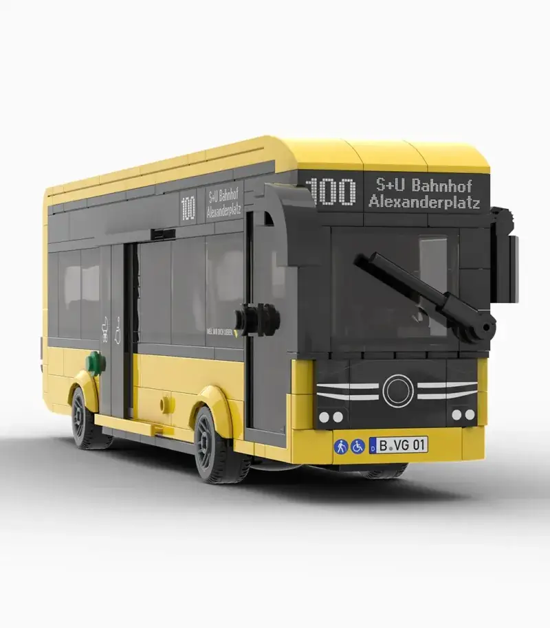 BRYX BVG Elektrobus • Set 250501 • SetDB • Merlins Bricks