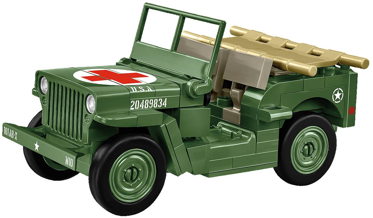 Cobi Medical Willys MB • Set 2295 • SetDB • Merlins Bricks