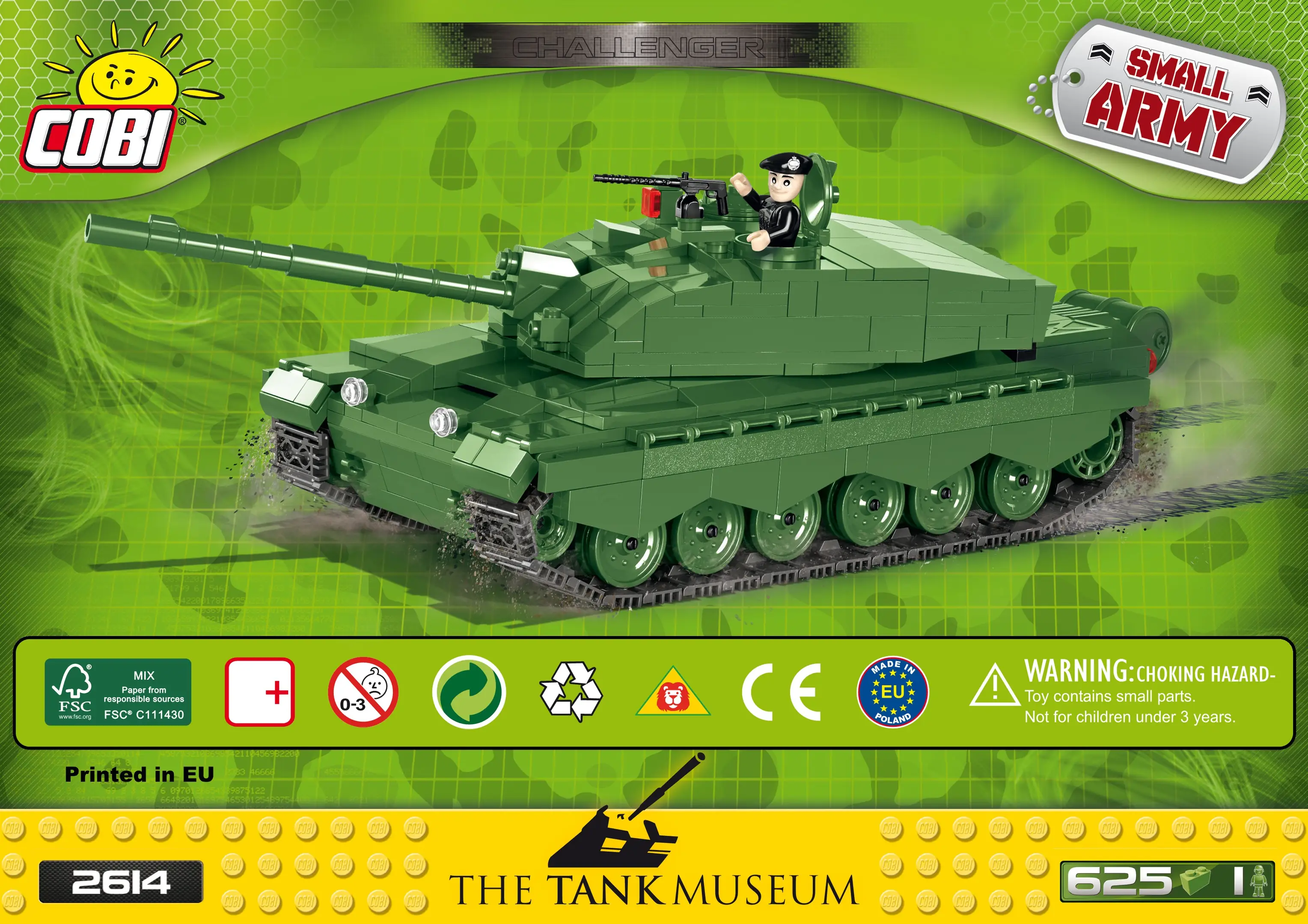 Cobi Challenger 2 • Set 2614 • SetDB • Merlins Bricks