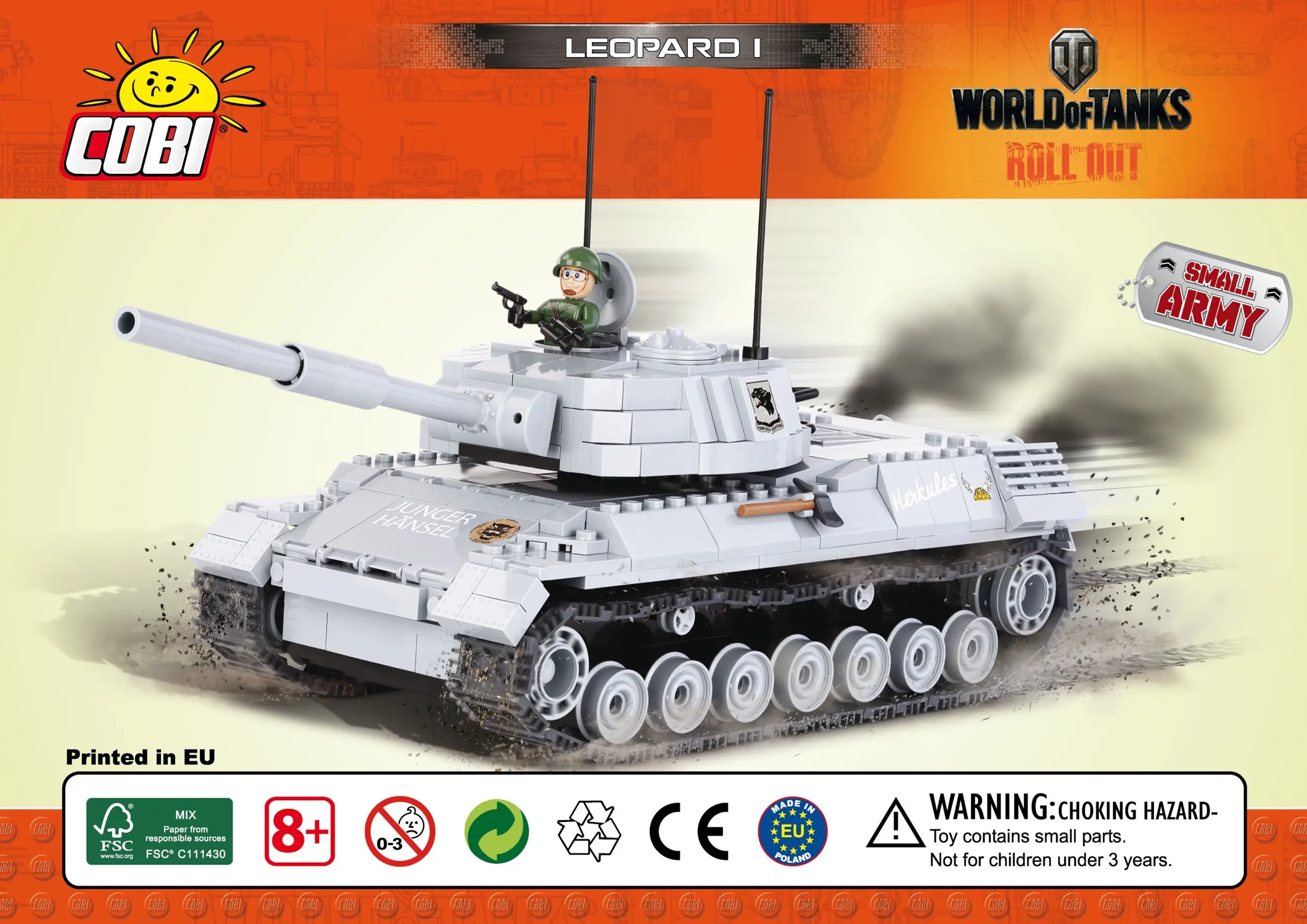 Cobi Leopard I • Set 3009 • SetDB • Merlins Bricks
