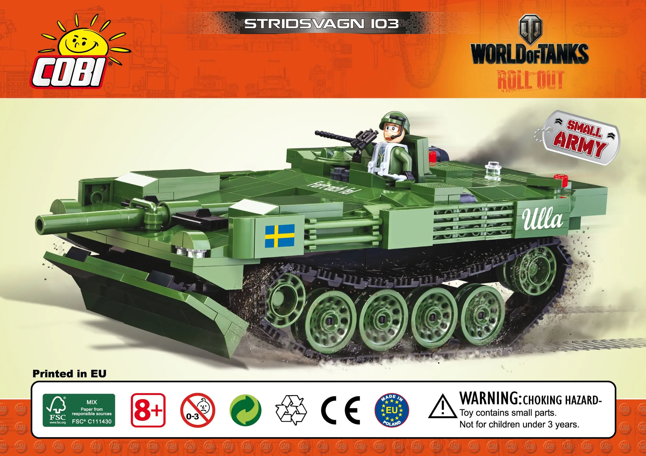 Cobi Stridsvagn 103 • Set 3023 • SetDB • Merlins Bricks