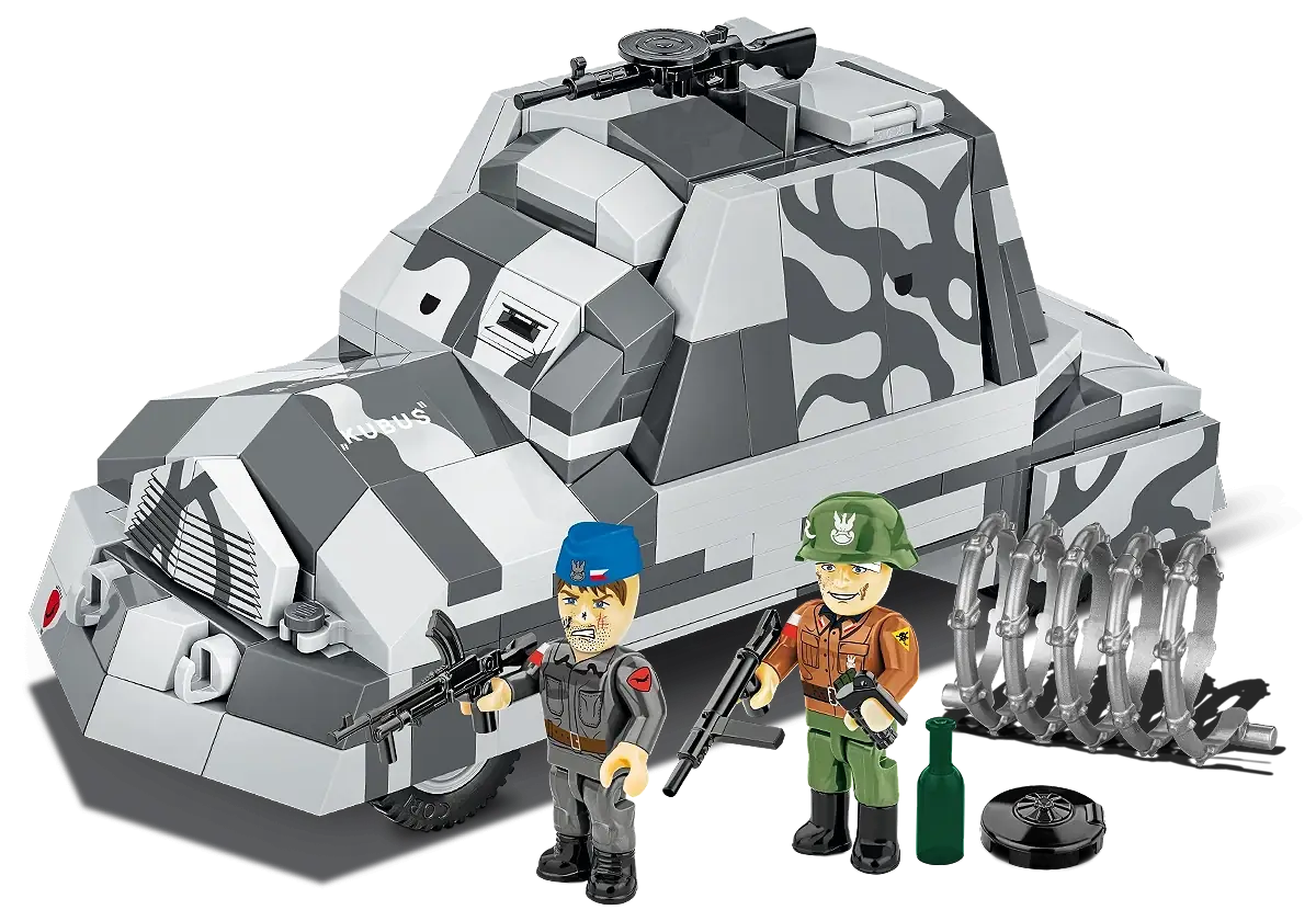 Cobi Armored Car "Kubus" • Set 3114 • SetDB