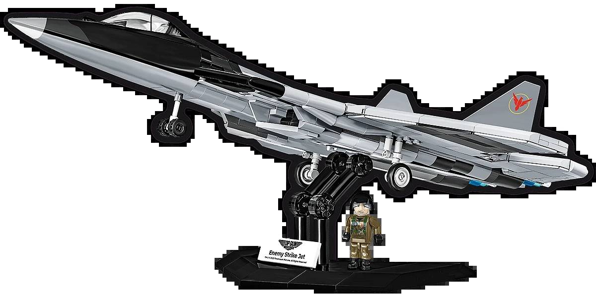 Cobi Top Gun Enemy Strike Jet • Set 5921 • SetDB