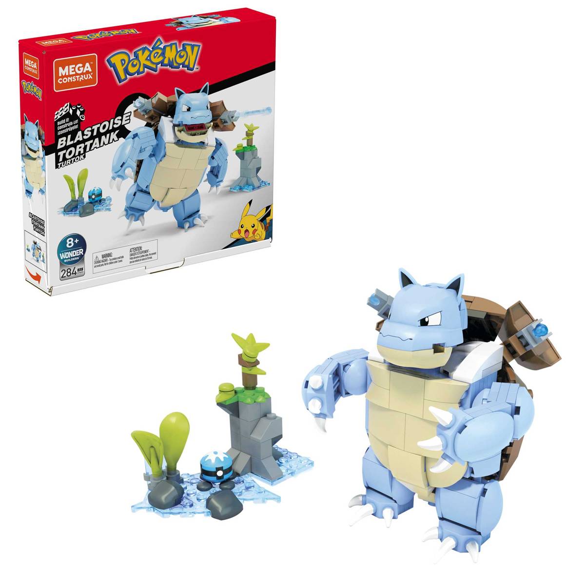 Mattel MEGA Pokémon Turtok • Set FPM99 • SetDB