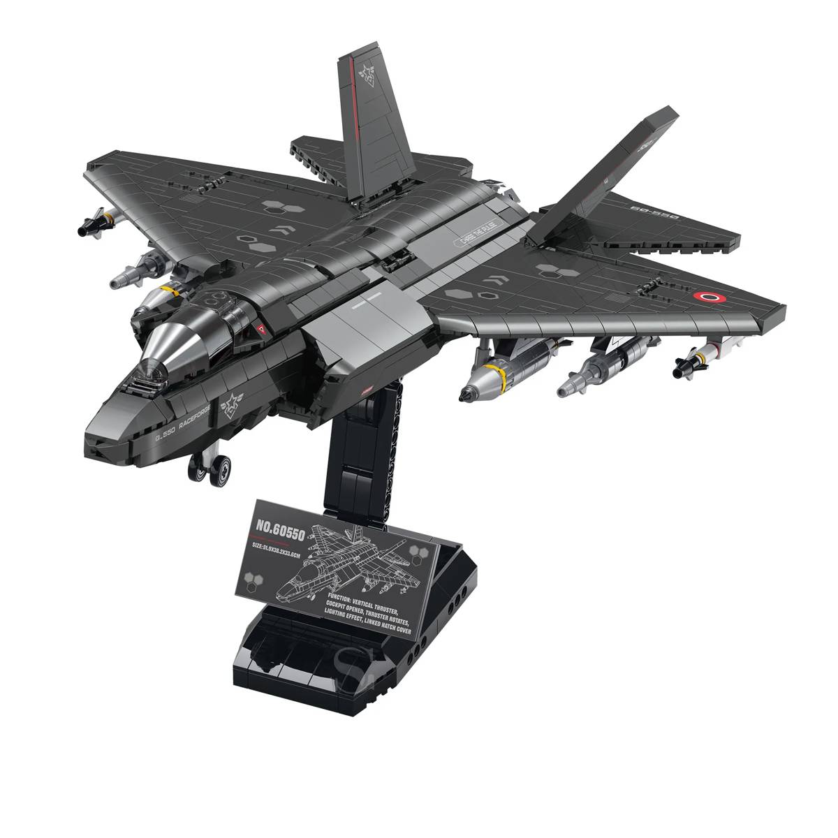 GULY The F-35 Fighter Jet • Set 60550 • SetDB