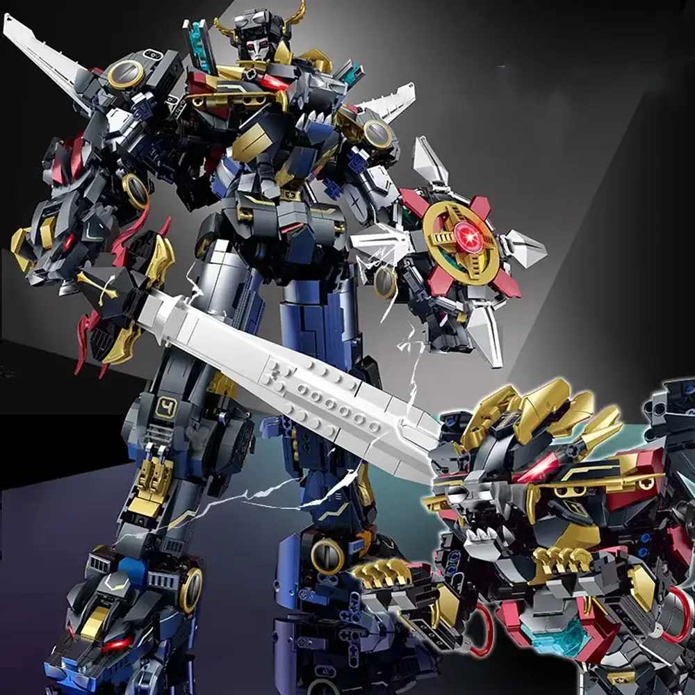 GULY Beast King GoLion • Set 80507 • SetDB • Merlins Bricks