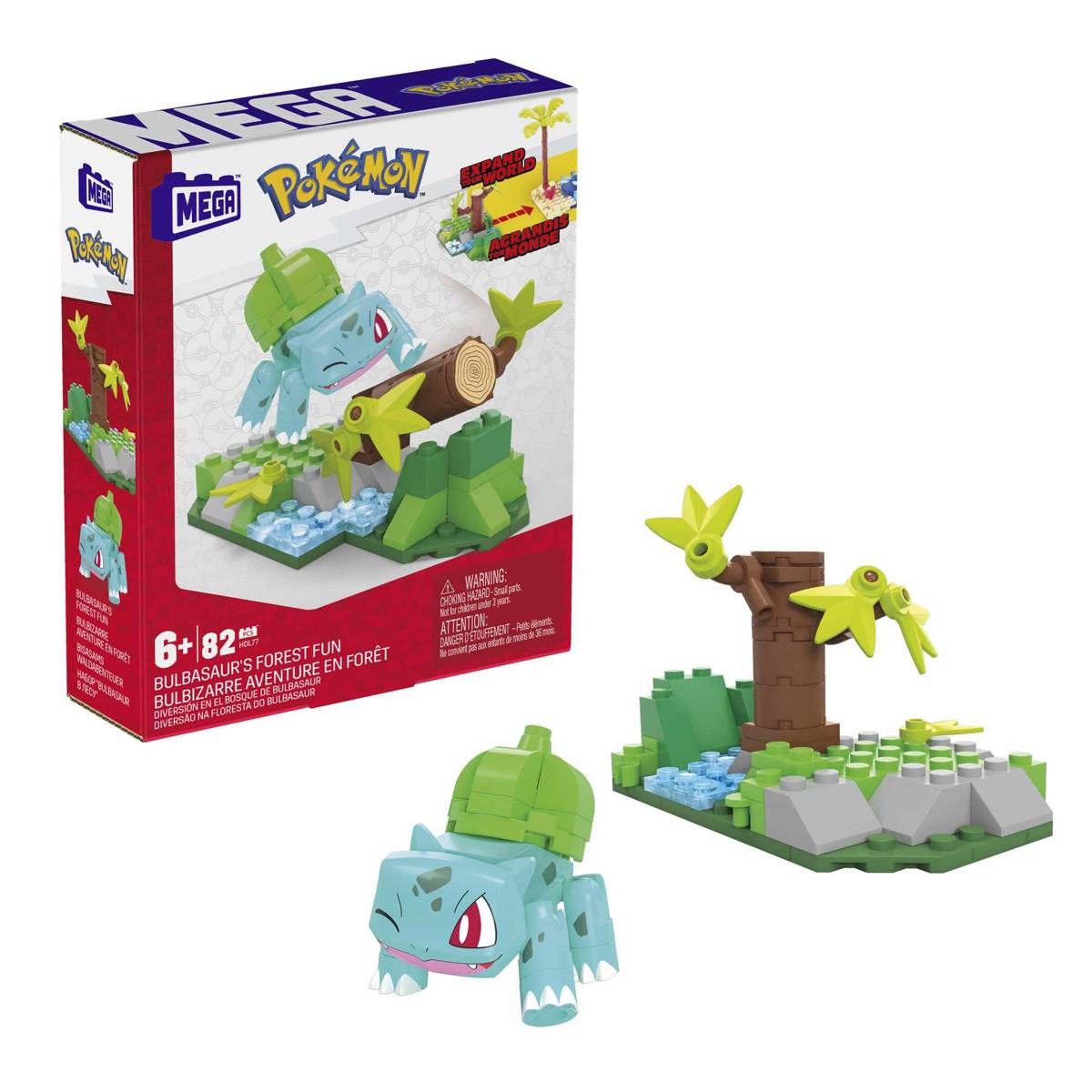 Mattel MEGA Pokémon Bisasams • Set HDL77 • SetDB
