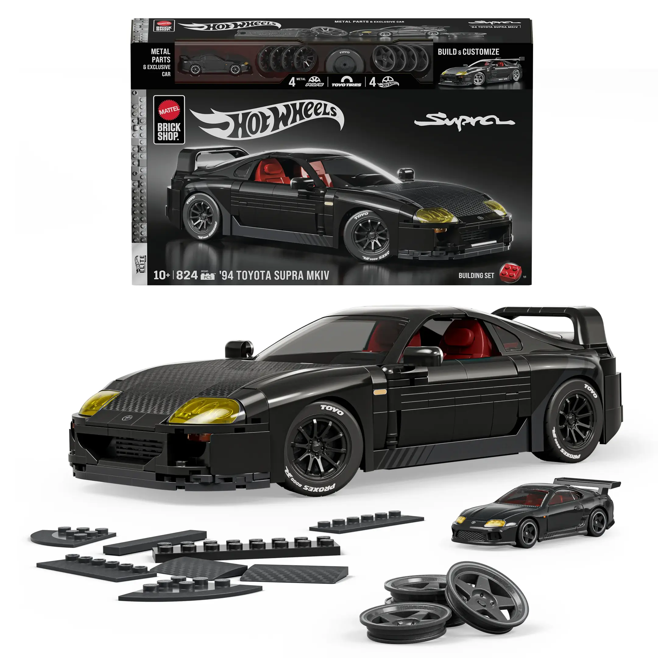 Mattel Brick Shop Hot Wheels ’94 Toyota Supra Mkiv