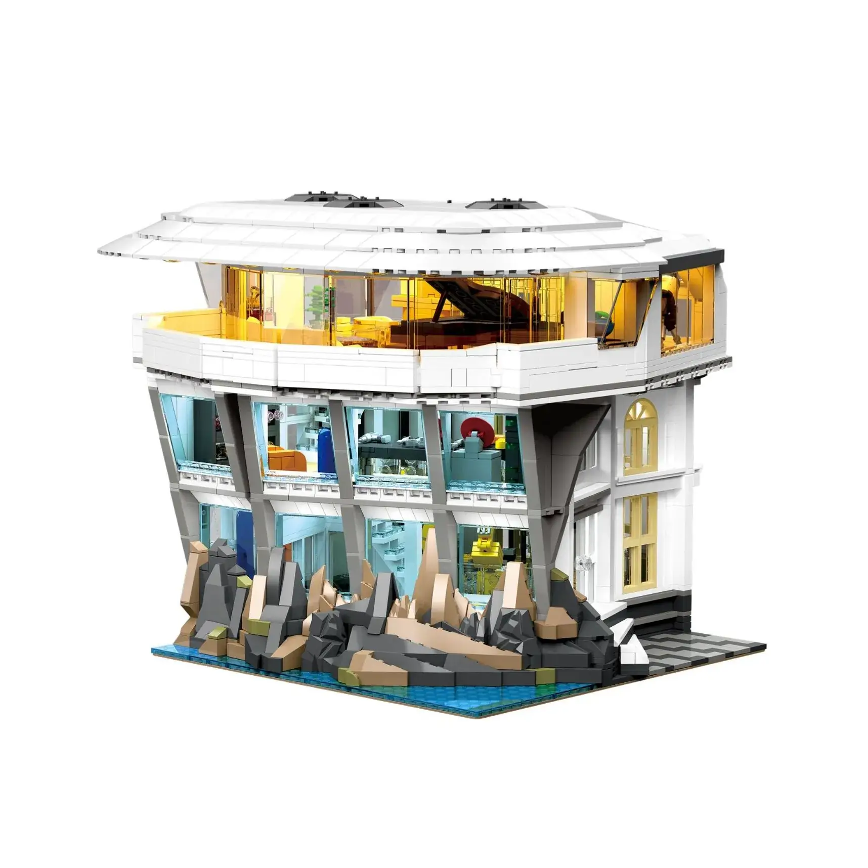 JIESTAR The Malibu Mansion • Set 58280 • SetDB