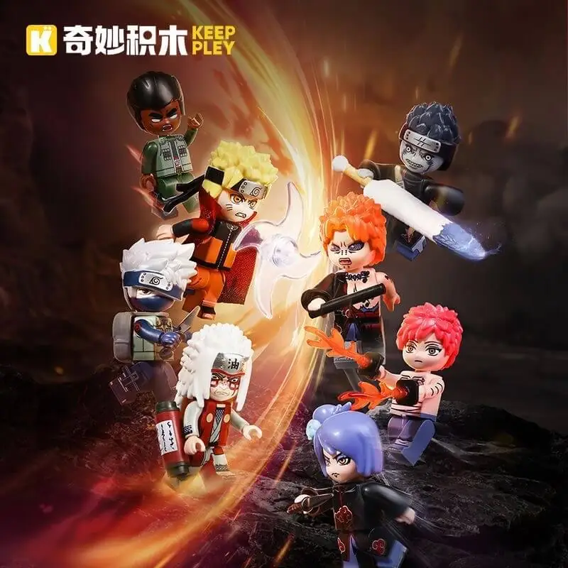 Keeppley Naruto Minifigure Season 2 • Set 79002 • SetDB