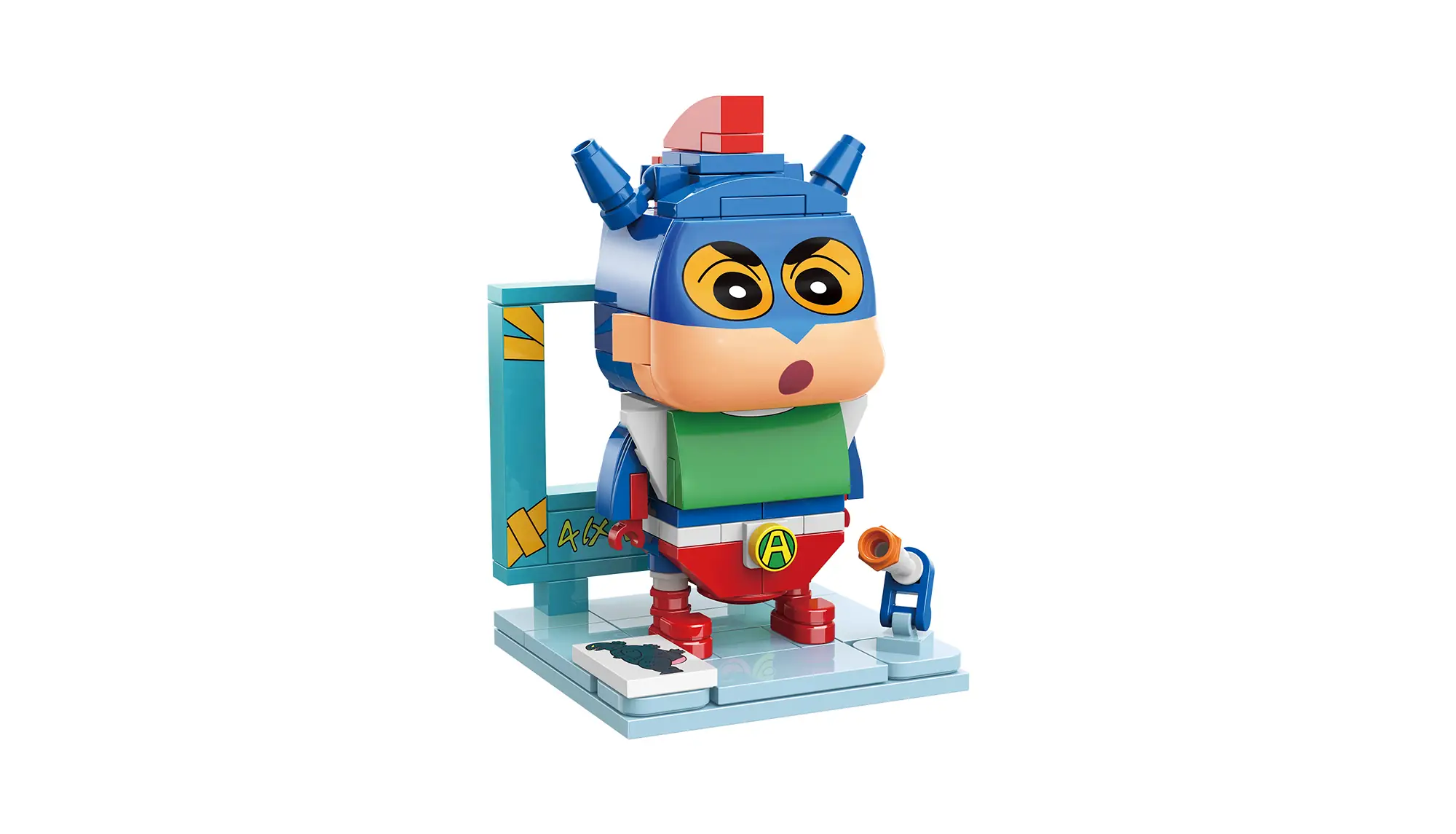 Keeppley Crayon Shin-chan Shinchan cosplaying Action Kamen
