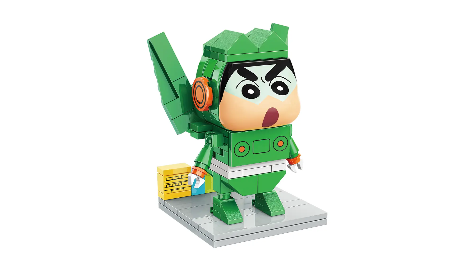 Keeppley Crayon Shin-chan Shinchan cosplaying Kantam Robo