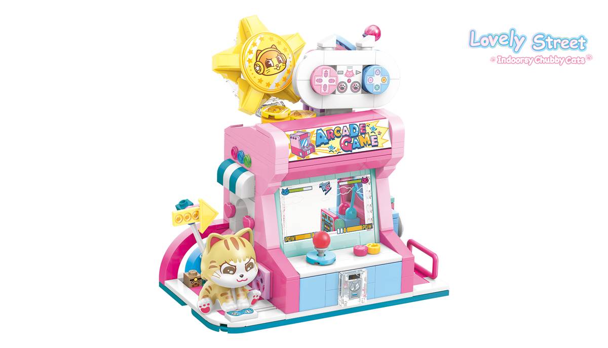 Keeppley Orange Cat Game Room • Set K28019 • SetDB