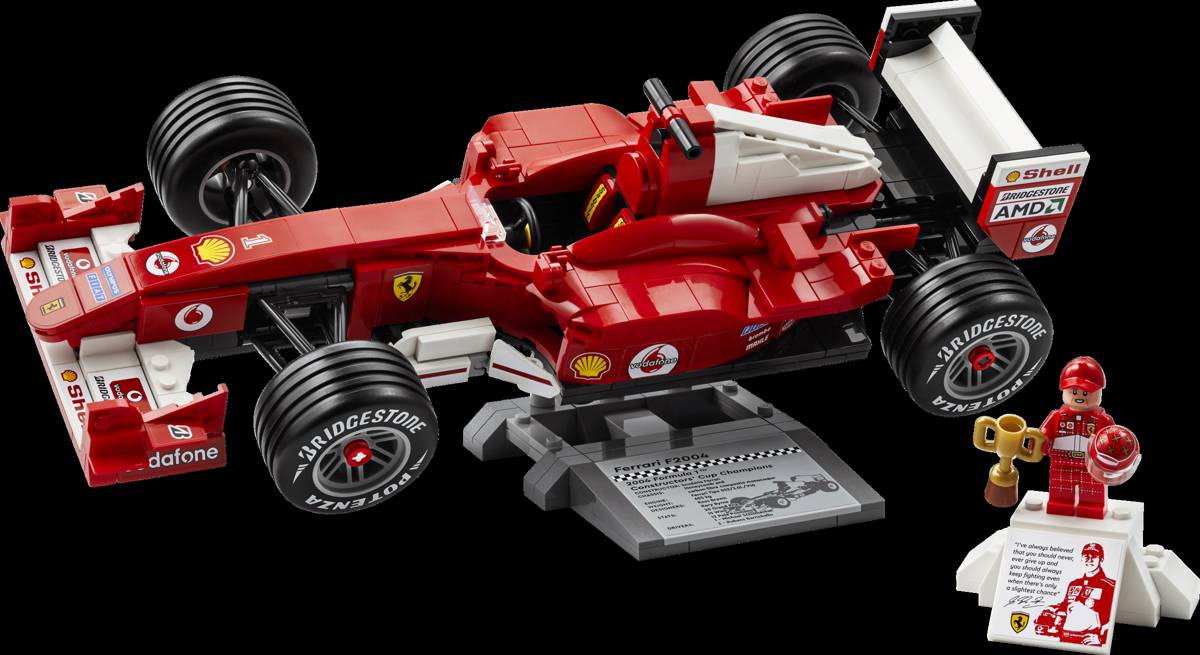 LEGO LEGO Icons Ferrari F2004 & Michael Schumacher