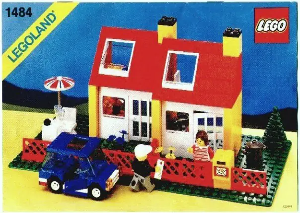 LEGO City Weetabix Town House • Set 1484 • SetDB