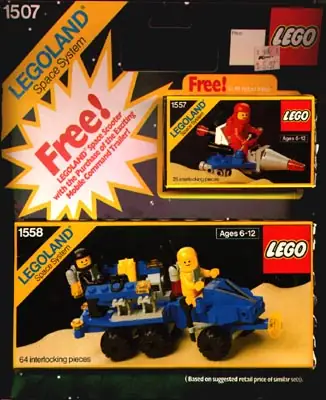 LEGO Space Mobile Command Trailer • Set 1558 • SetDB