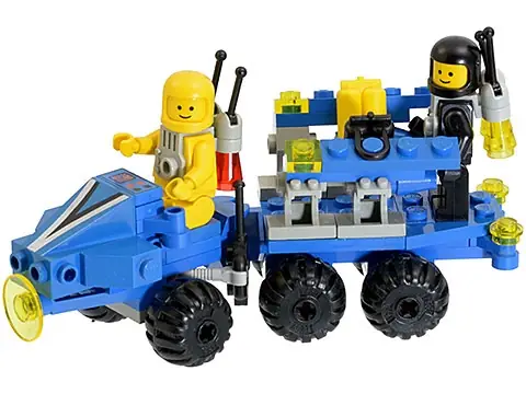 LEGO Space Mobile Command Trailer • Set 1558 • SetDB