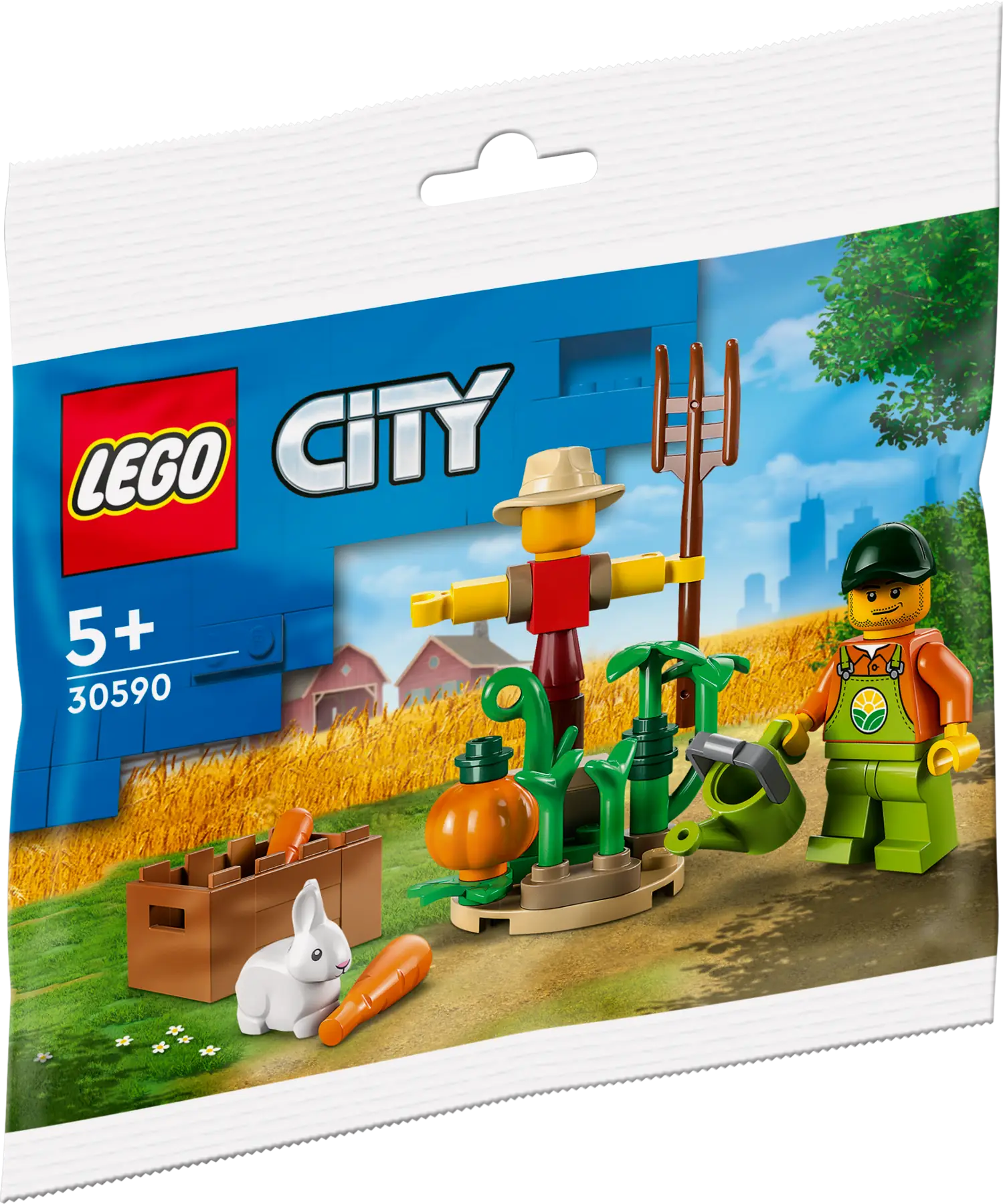 LEGO City Farm Garden & Scarecrow • Set 30590 • SetDB