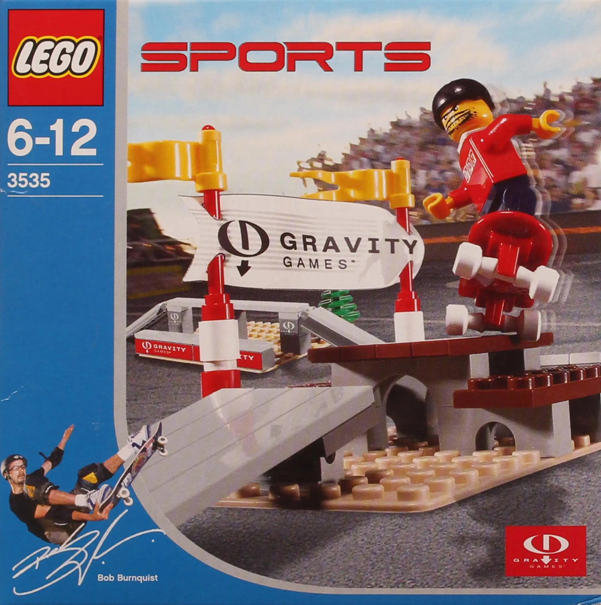 LEGO Sports Skateboard Street Park • Set 3535 • SetDB