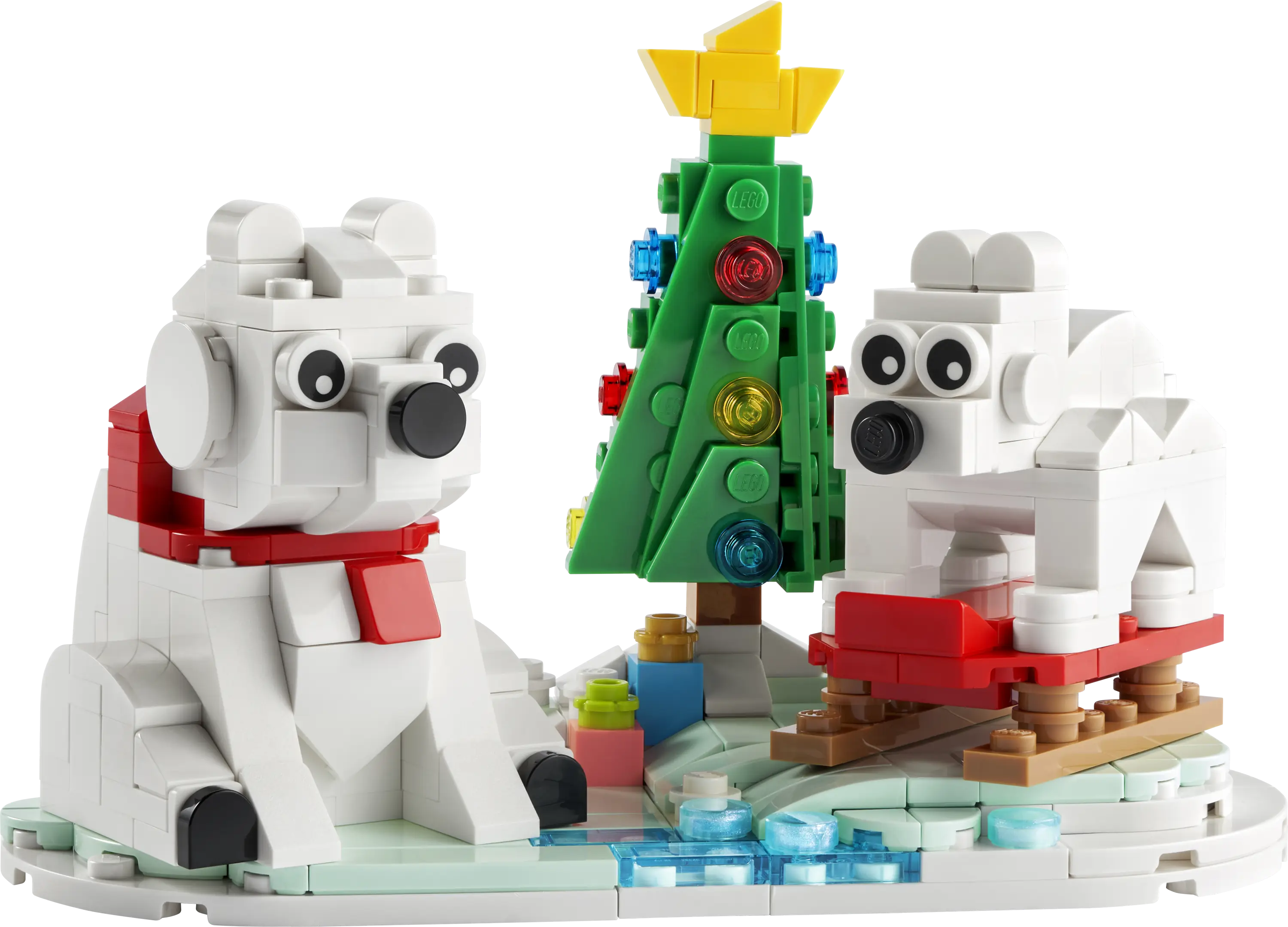 LEGO Holiday Wintertime Polar Bears • Set 40571 • SetDB