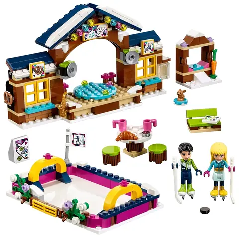 LEGO Friends Stephanie Light Aqua Skirt • Minifig frnd217