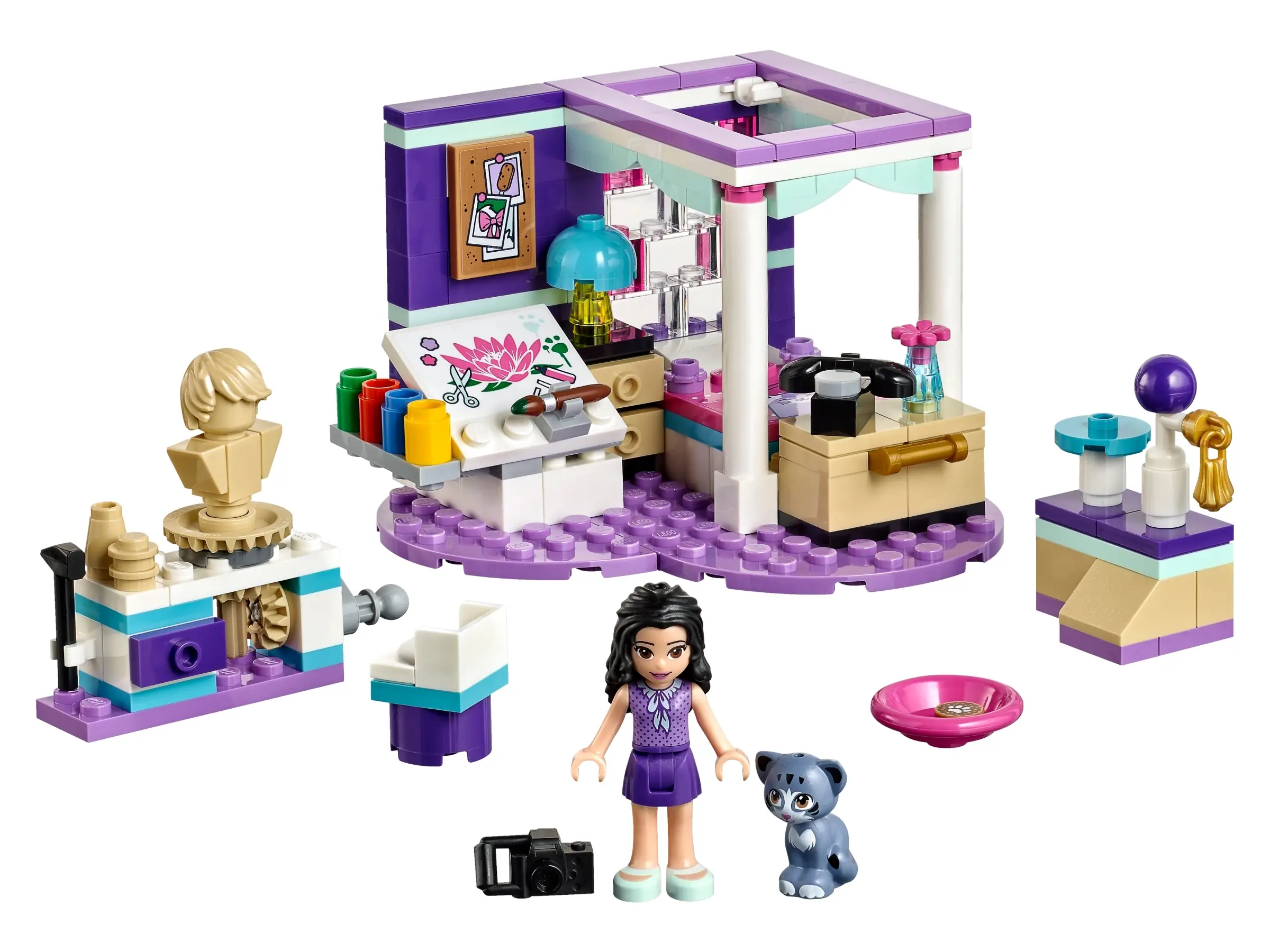 LEGO Friends Emma's Deluxe Bedroom • Set 41342 • SetDB