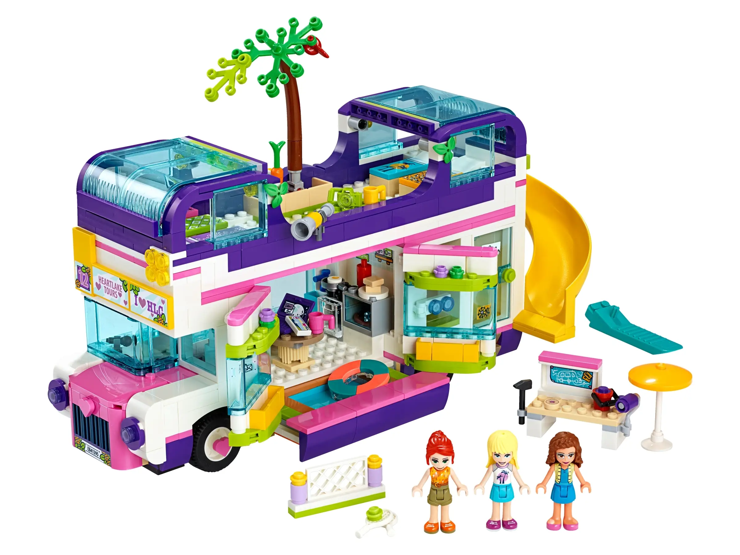 LEGO Friendship Bus • Set 41395 • SetDB • Merlins Bricks