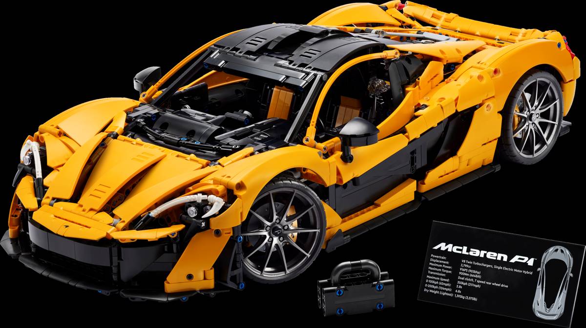 LEGO Technic McLaren P1 • Set 42172 • SetDB • Merlins Bricks