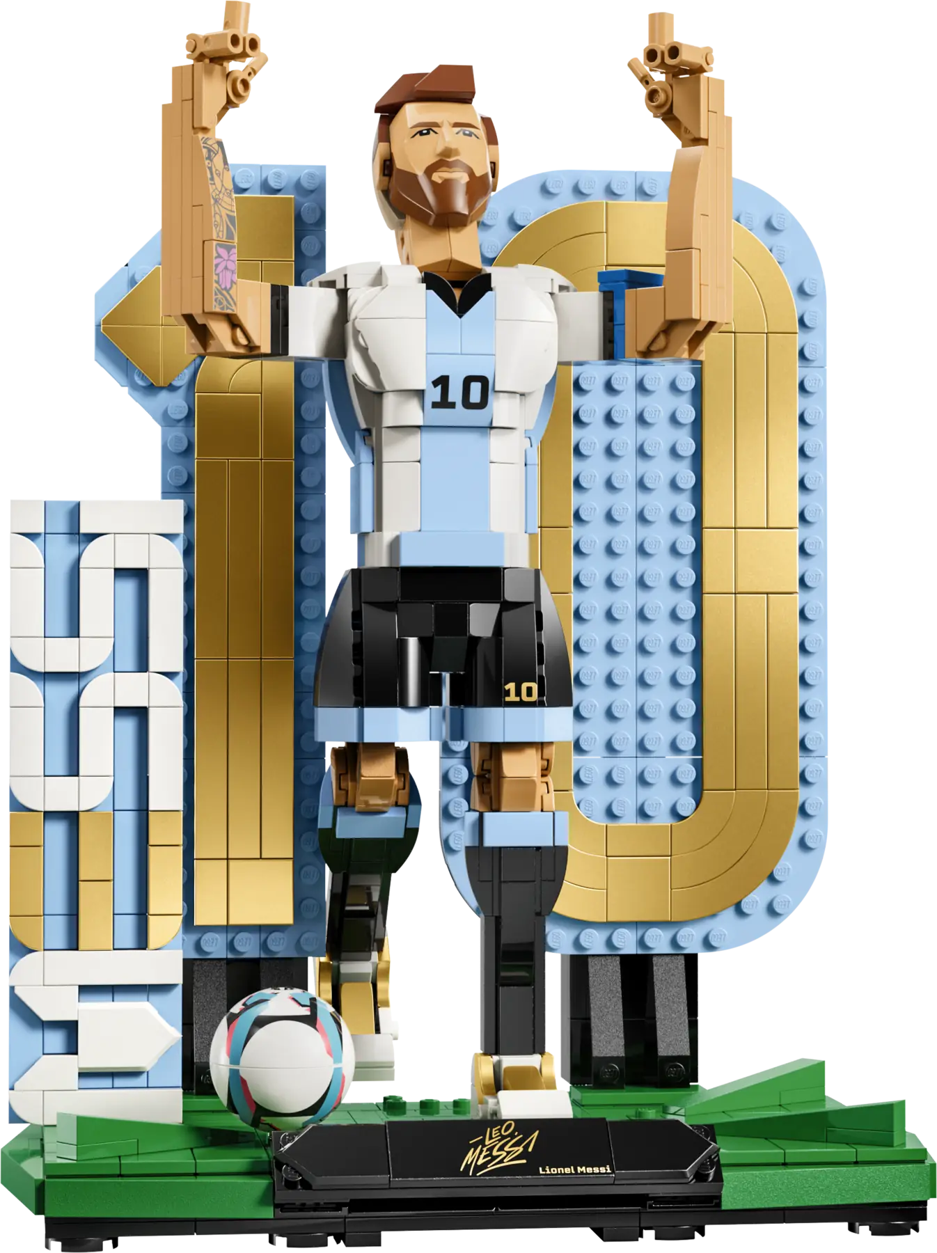 LEGO Editions Lionel Messi Soccer Legend • Set 43015 • SetDB