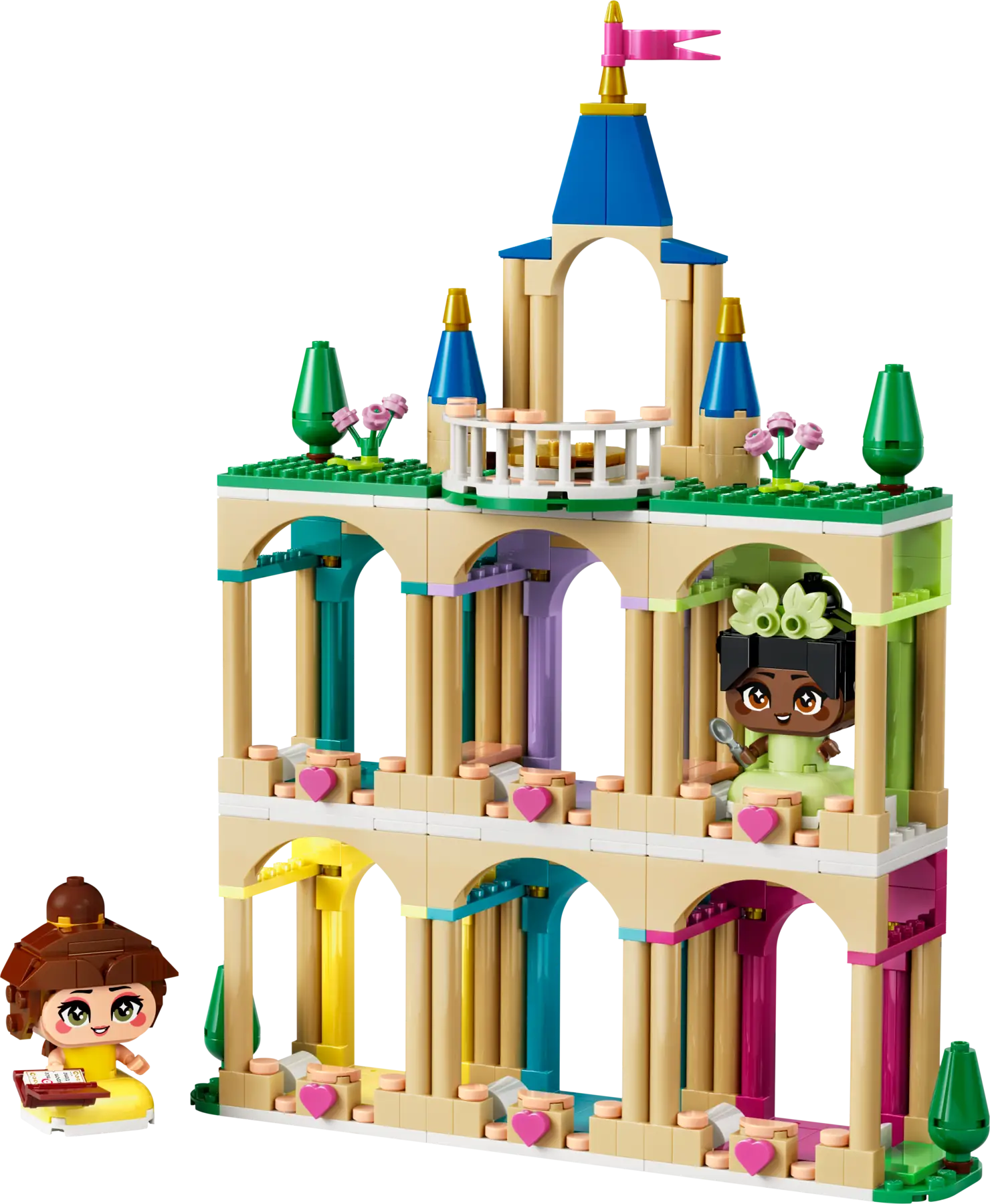 LEGO Disney Mini Belle & Tiana with Castle • Set 43291