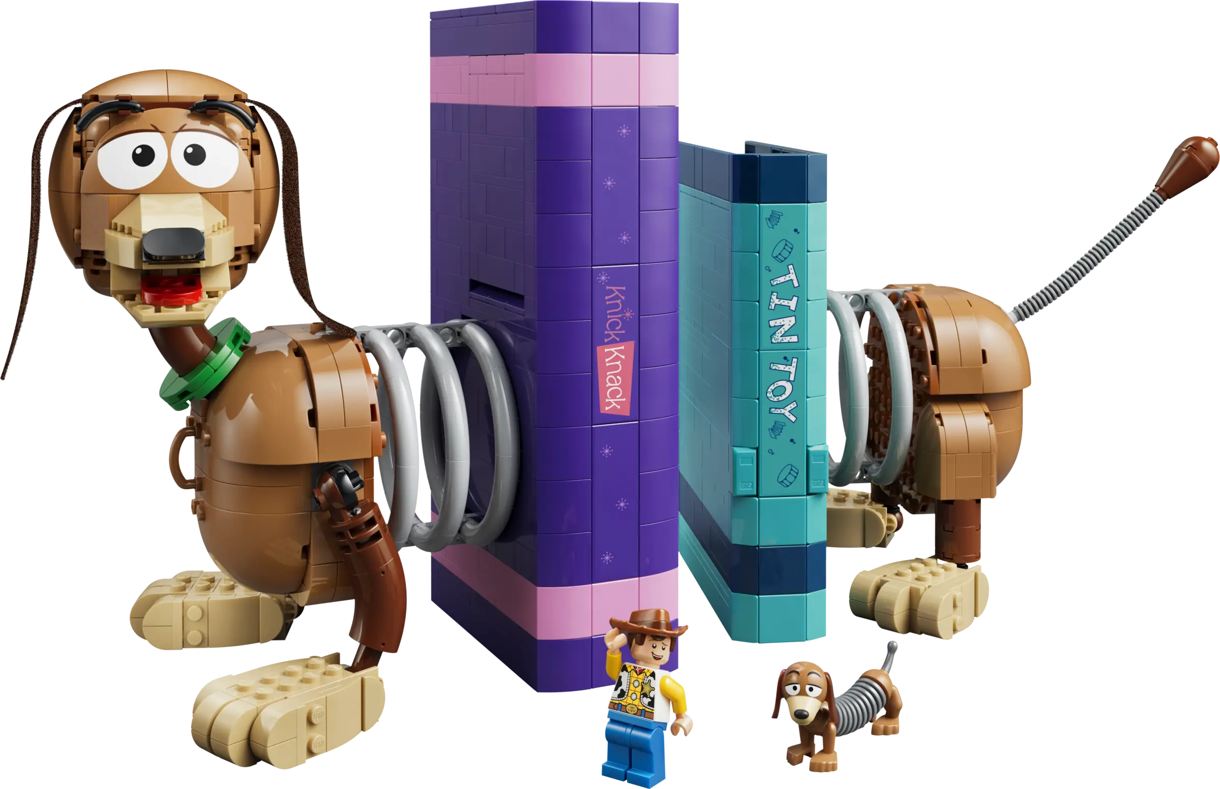 LEGO Disney Toy Story Slinky Dog Bookends • Set 43301