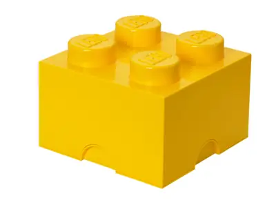 LEGO Mixels 2-stud Yellow Storage Brick • Set 5004891