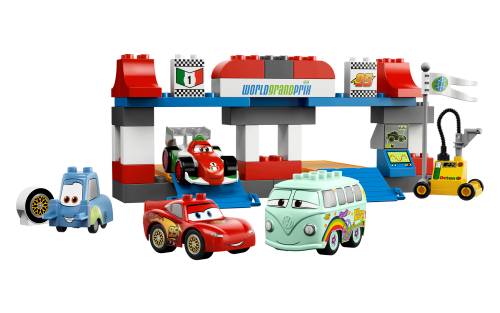 LEGO DUPLO The Pit Stop • BABY BLOCKS • Set 5829 • SetDB
