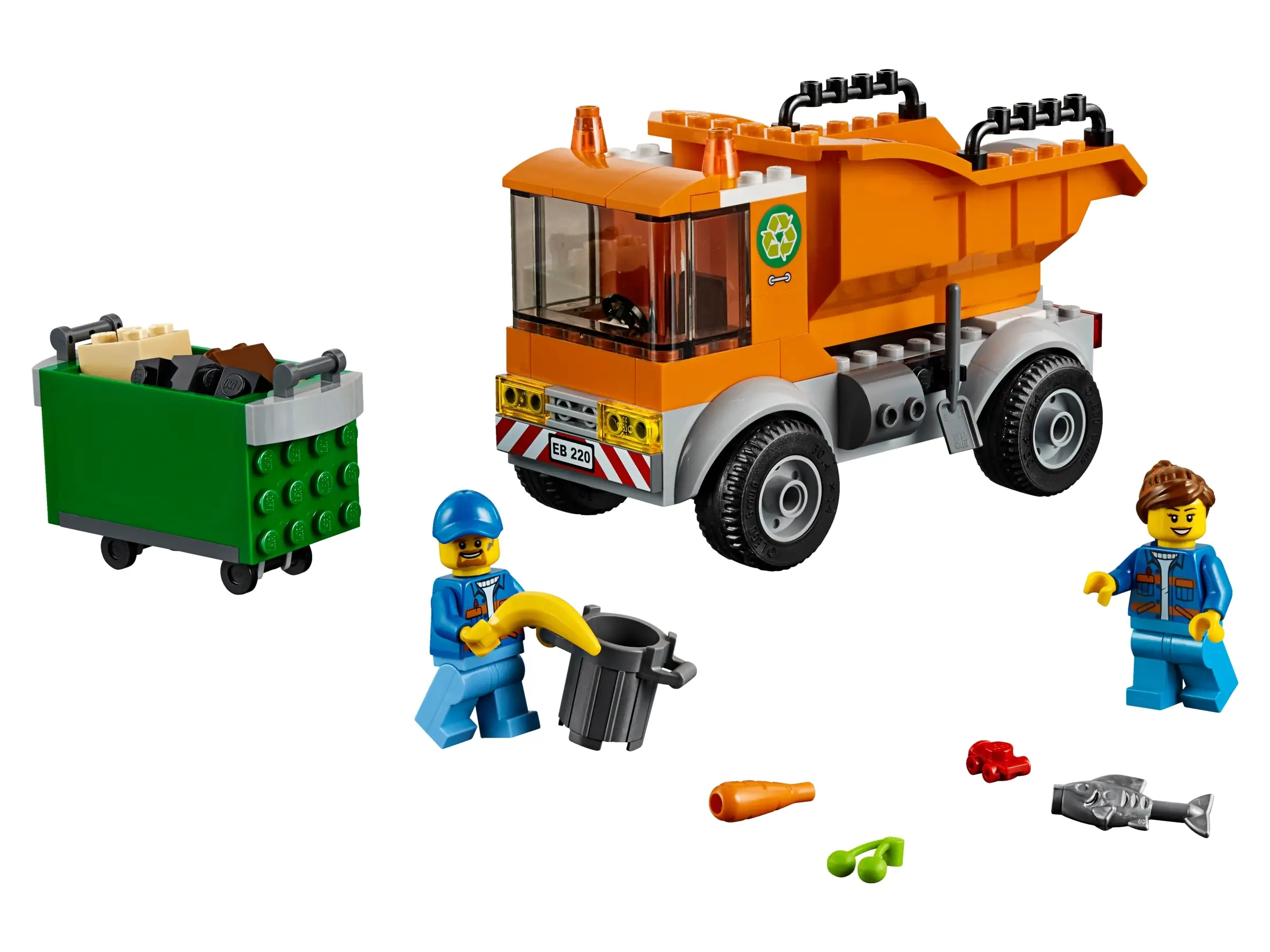 LEGO City Garbage Truck • Set 60220 • SetDB • Merlins Bricks