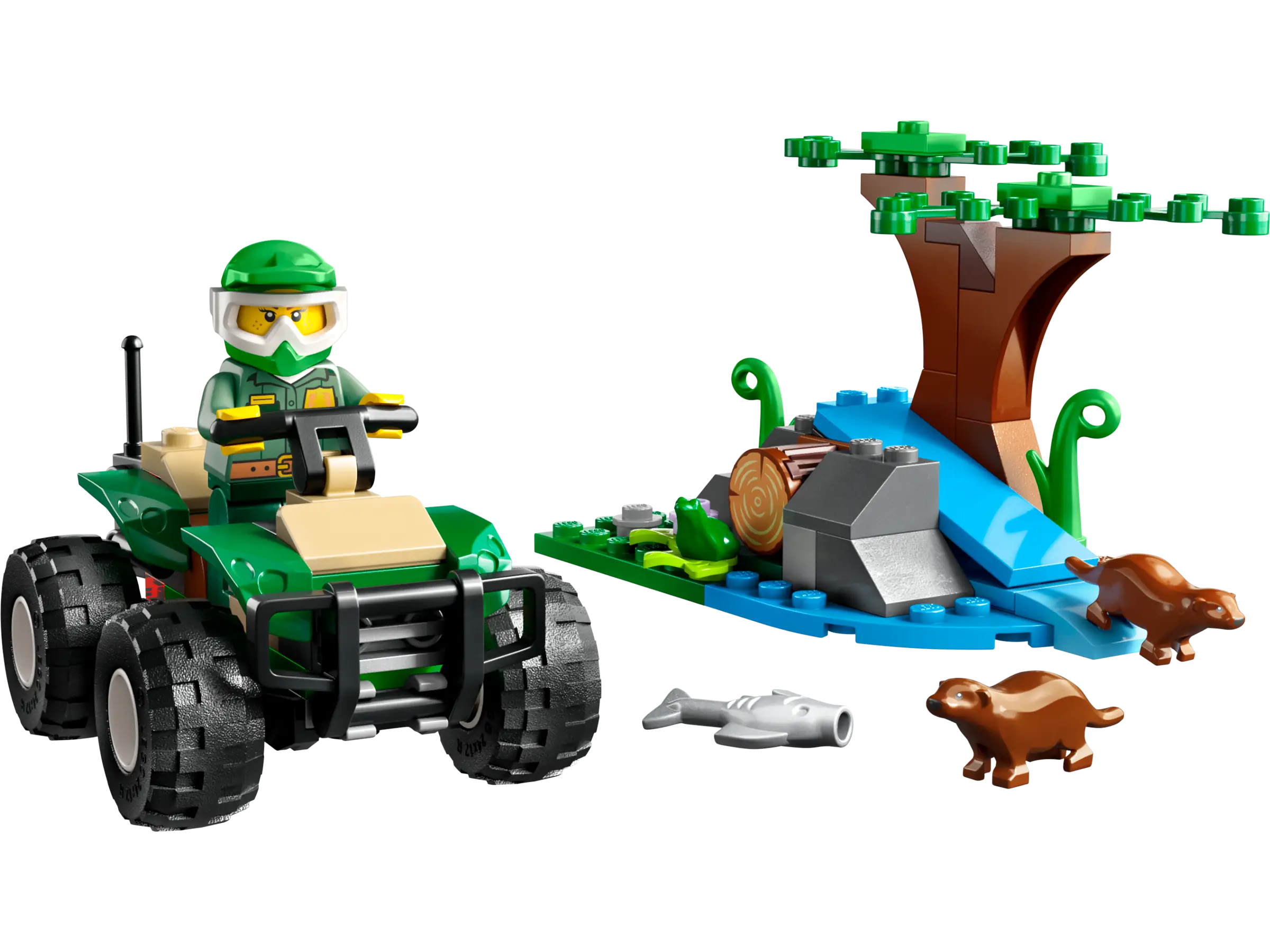 LEGO City ATV and Otter Habitat • Set 60394 • SetDB