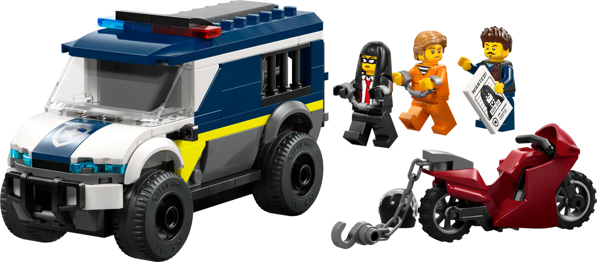 LEGO City Police Prisoner Transport Van • Set 60479 • SetDB