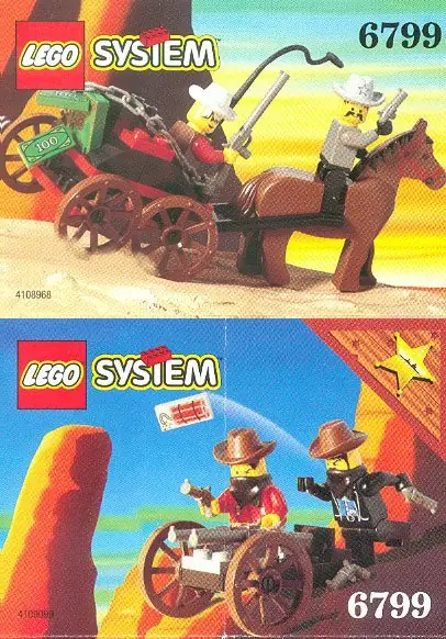 LEGO Wild West Sheriff Wild Wyatt West / Duke