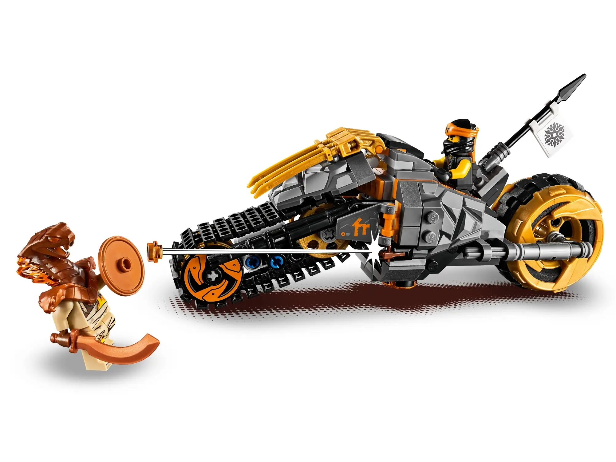 LEGO NINJAGO Cole s Dirt Bike Set 70672 SetDB