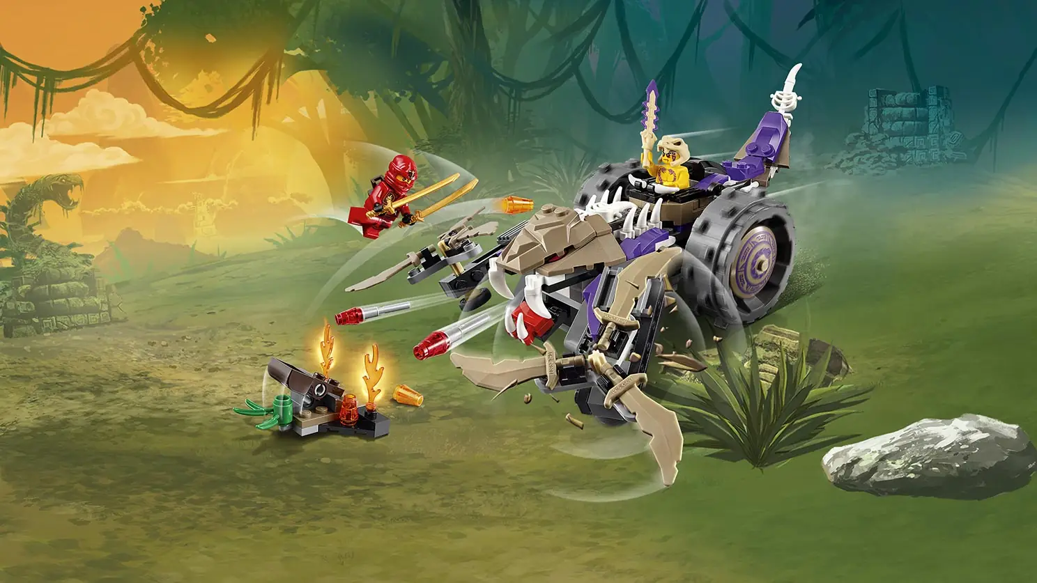 LEGO NINJAGO Anacondrai Crusher • Set 70745 • SetDB