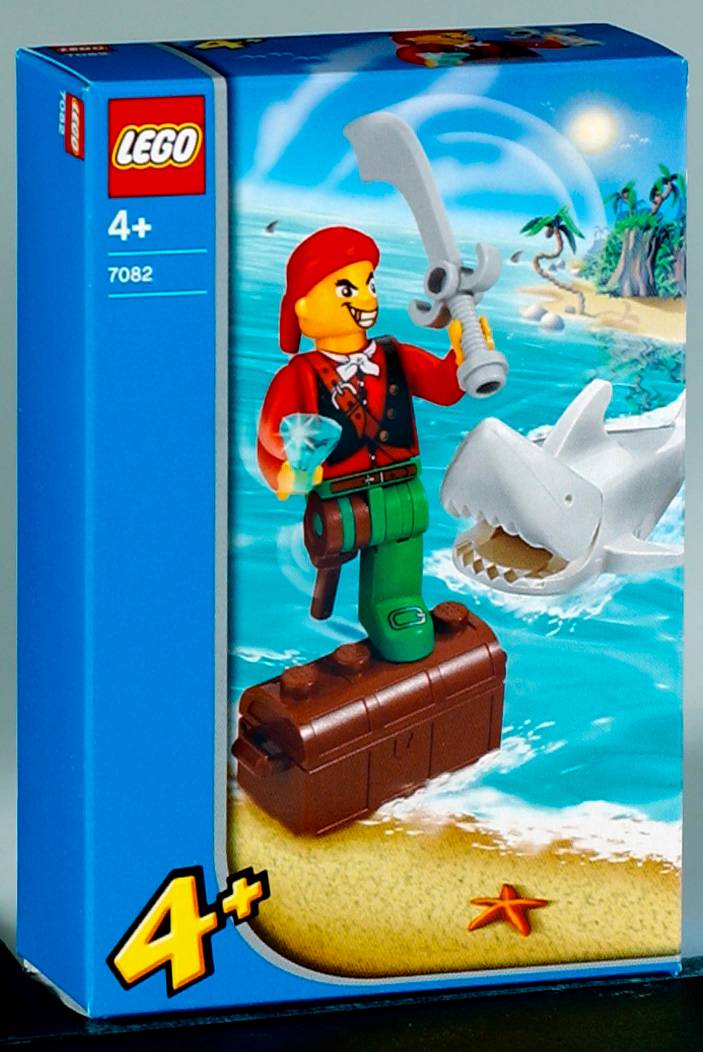 LEGO 4 Juniors Cannonball Jimmy and Shark • Set 7082 • SetDB