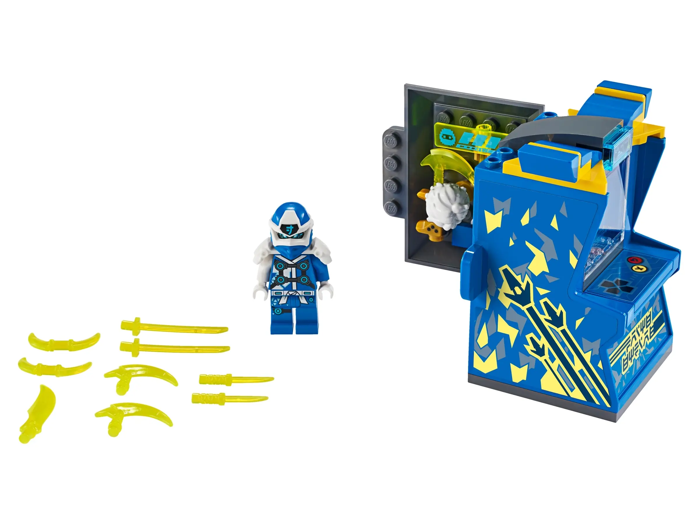 LEGO NINJAGO Jay Avatar Arcade Pod • Set 71715 • SetDB