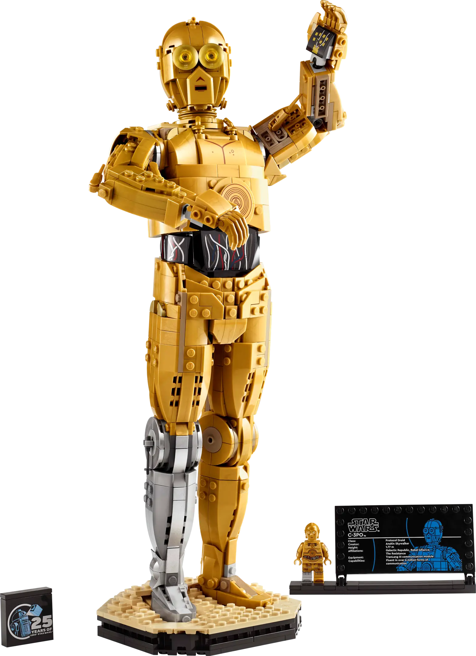 LEGO Star Wars C-3PO • Set 75398 • SetDB • Merlins Bricks