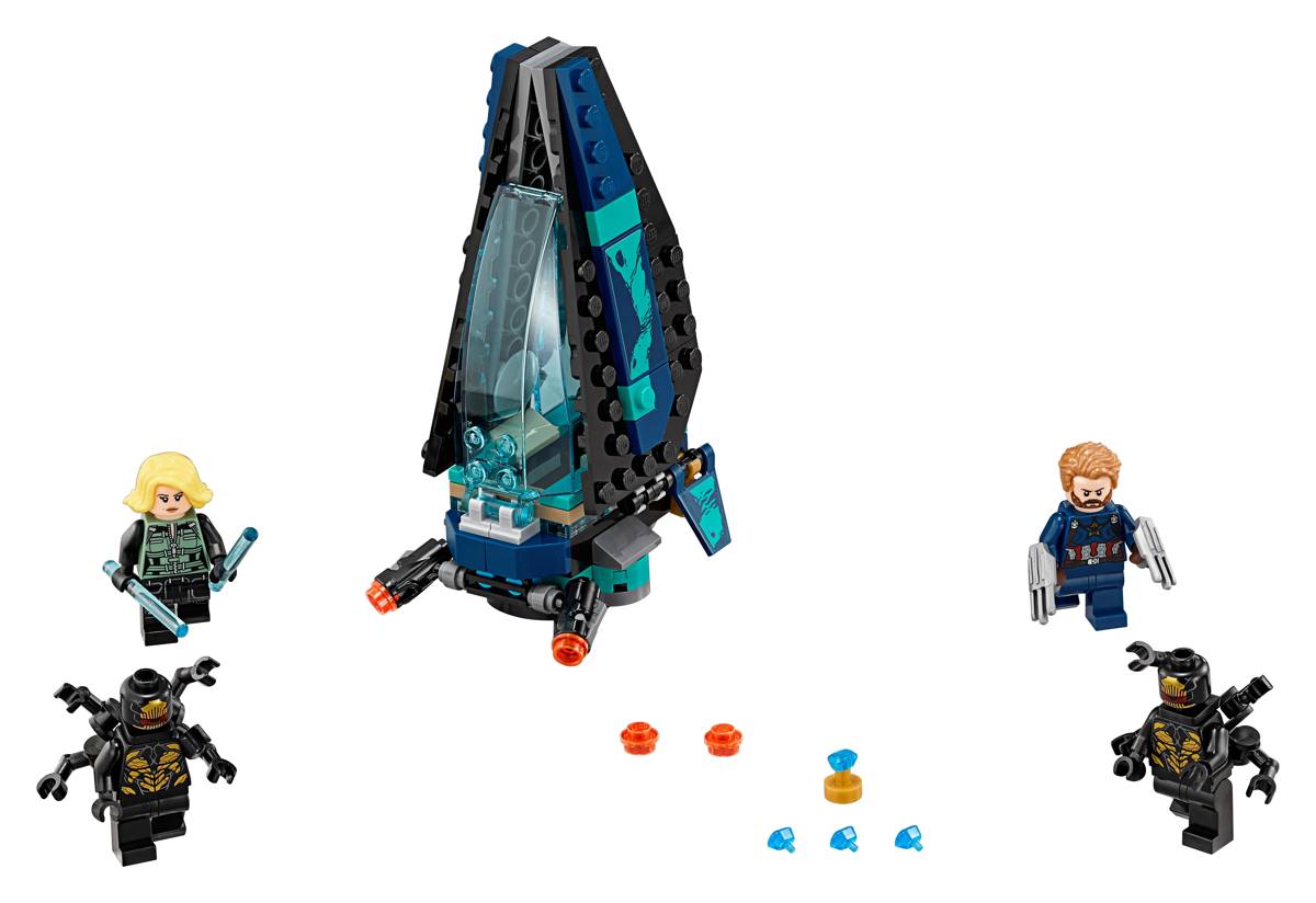 LEGO Marvel Outrider Dropship Attack • Set 76101 • SetDB