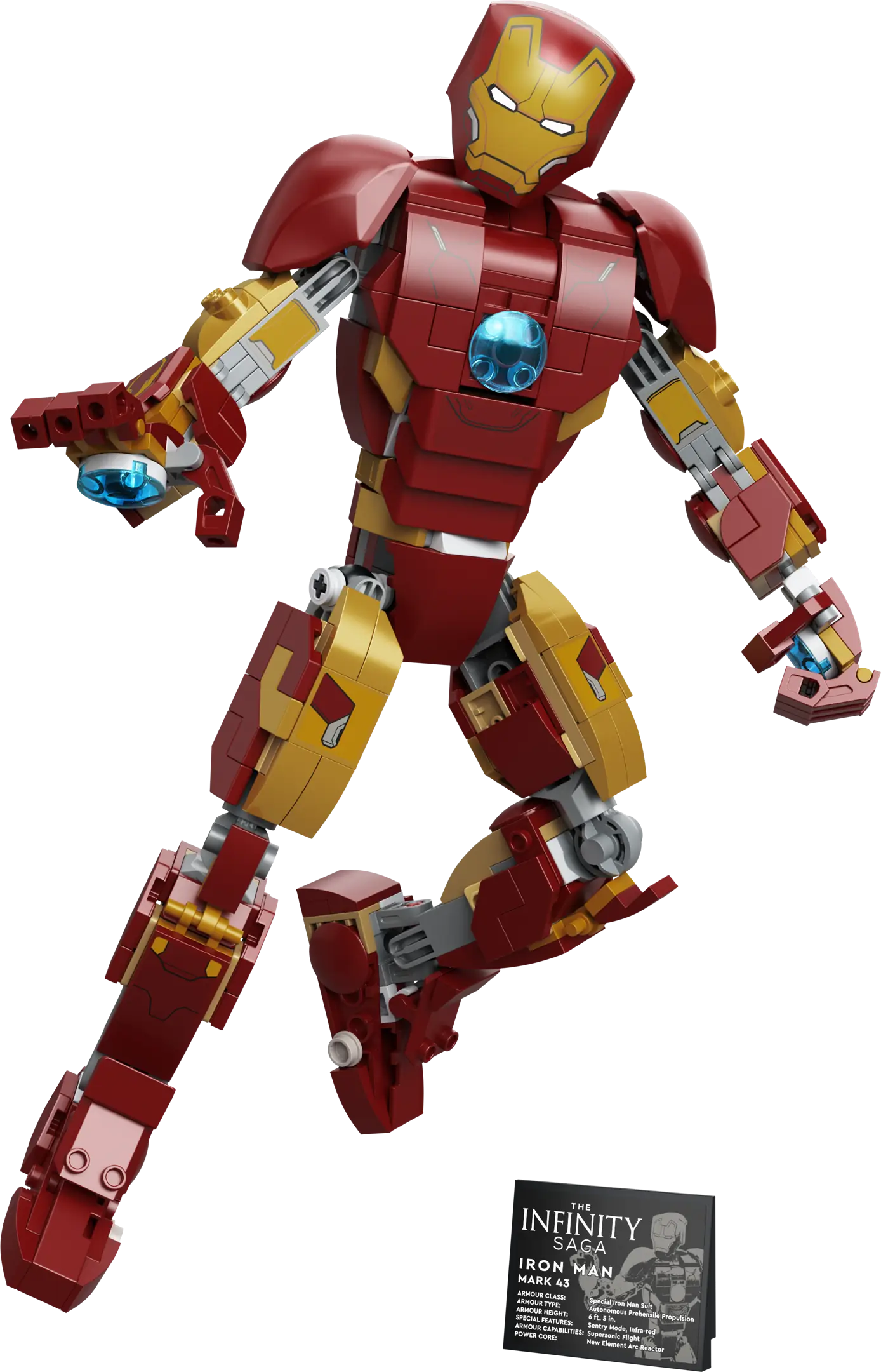 LEGO Marvel Iron Man Figure • Set 76206 • SetDB