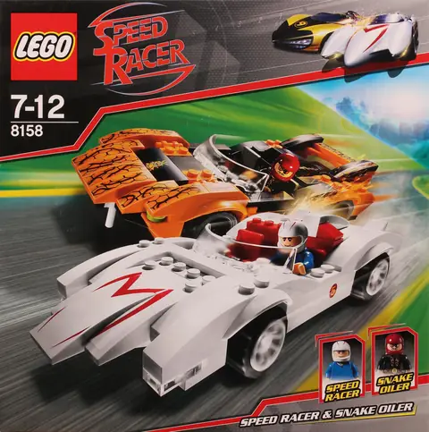 LEGO Speed Champions Snake Oiler • Minifig sr002 • SetDB