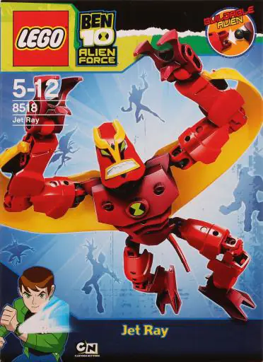LEGO Ben 10: Alien Force Jet Ray • Set 8518 • SetDB