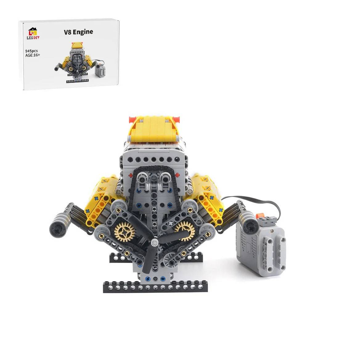 LesDiy Crossplane V8 • Set 3236741 • SetDB • Merlins Bricks