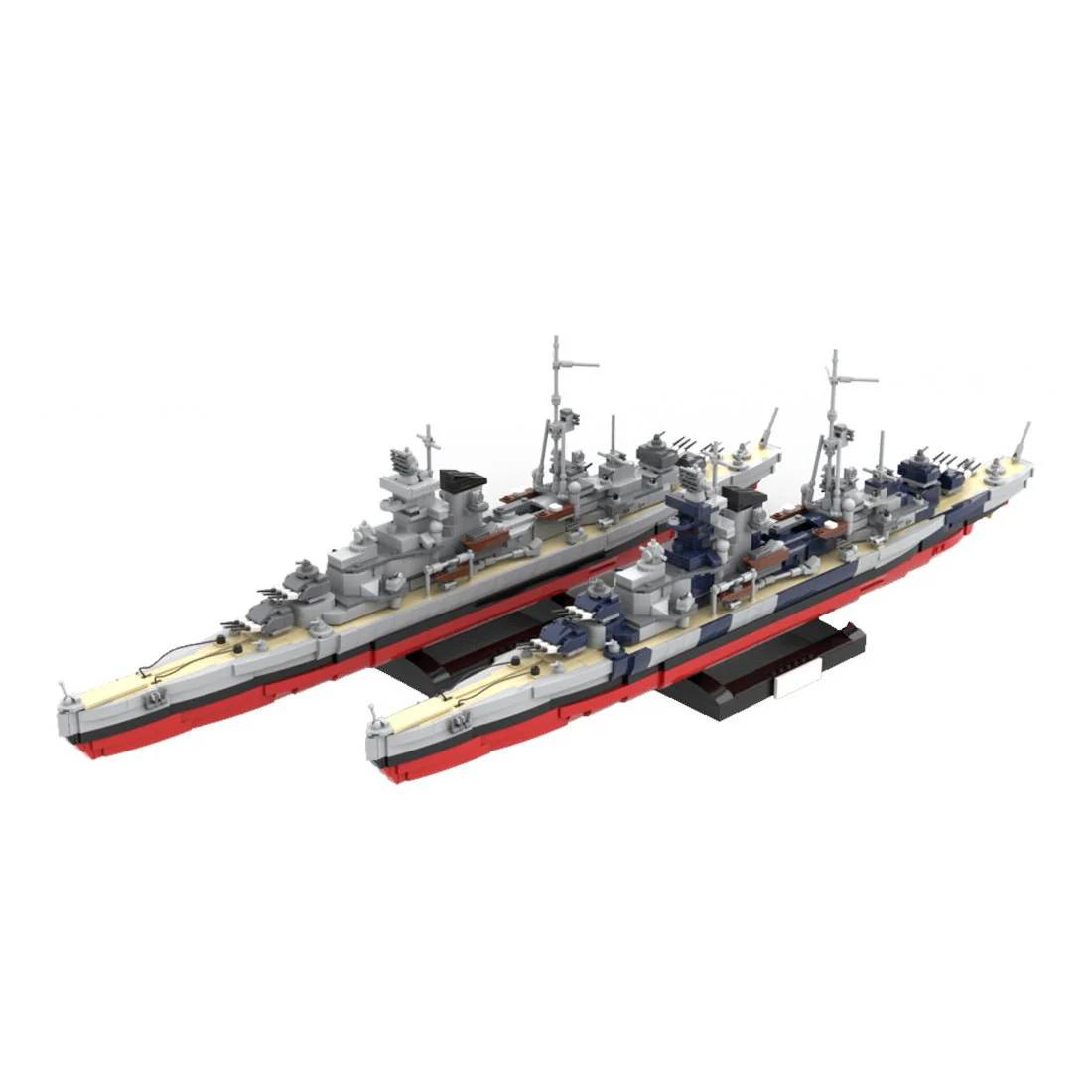LesDiy 2 in 1 German Heavy Cruiser Mainz • Set 3470968